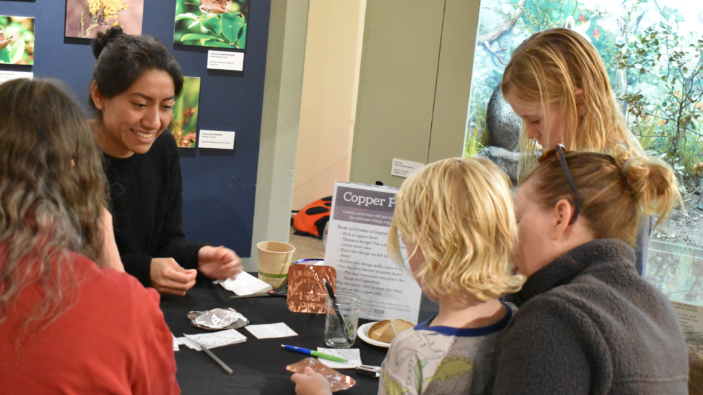 Family Fun: Embossed Copper Prints - Santa Cruz Museum of Natural History