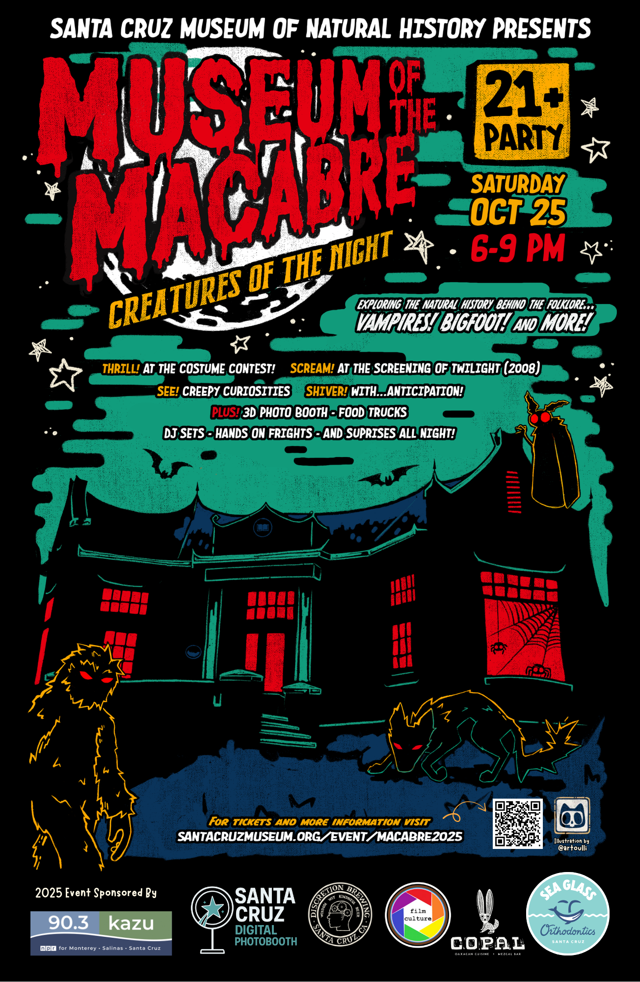 Museum of the Macabre Halloween Party - Santa Cruz Museum of Natural ...
